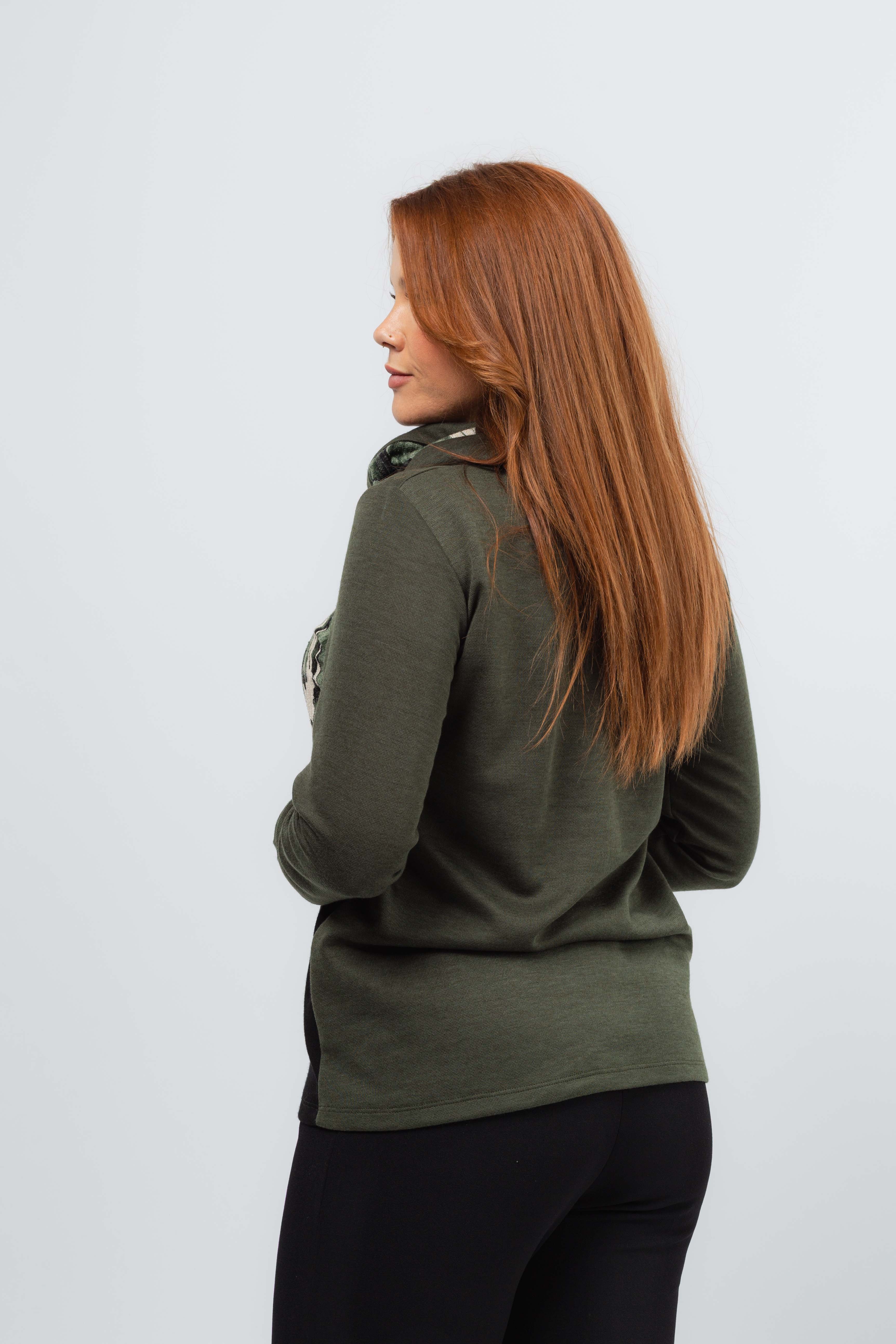 251167 - Túnica em malha lisa Coleção Outono Inverno Tamanhos Grandes